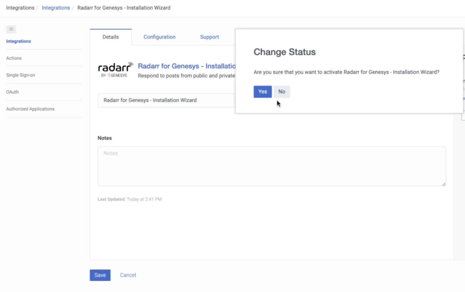How do I install Radarr by Genesys from Genesys AppFoundry? - Radarr by ...